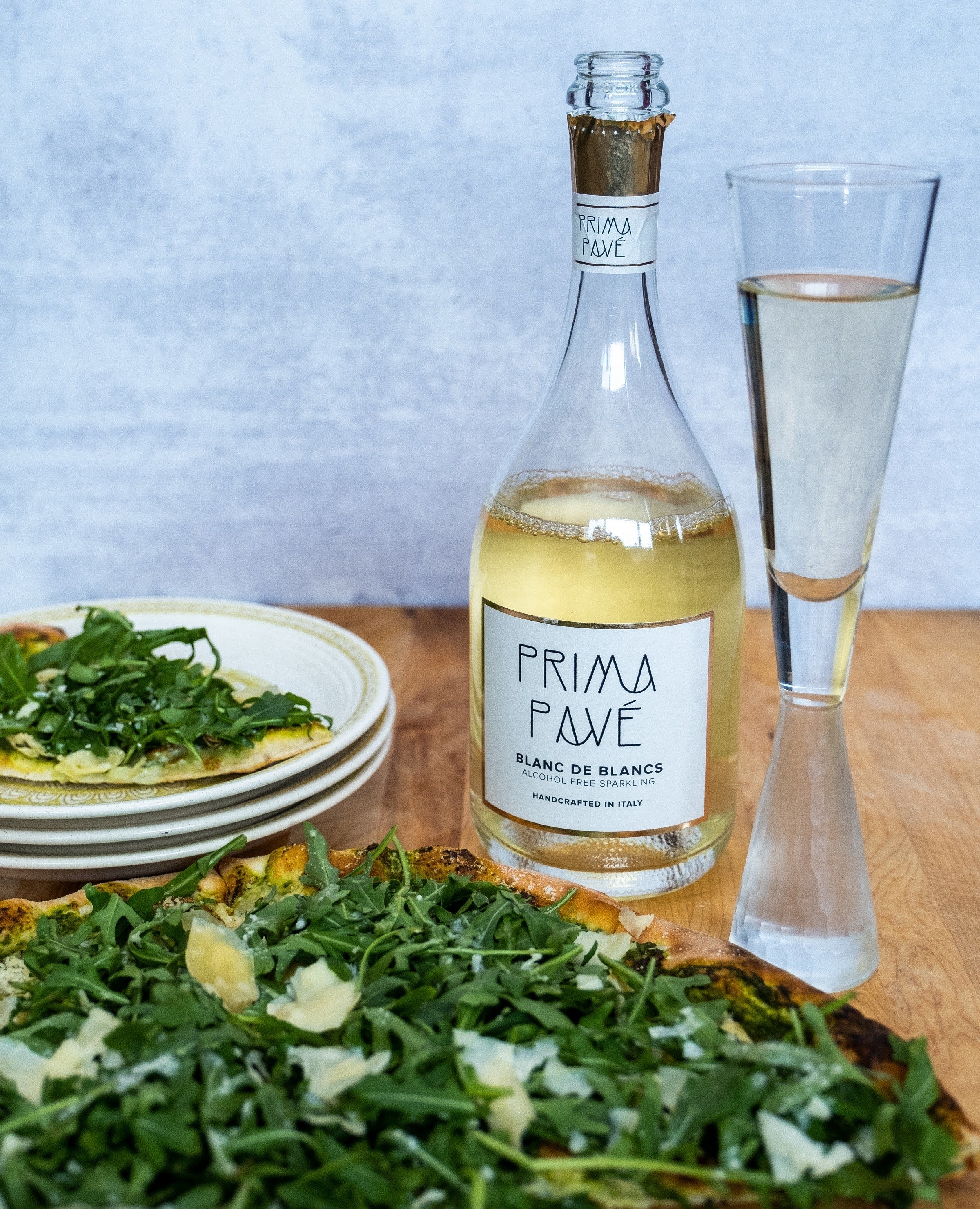 Elevated Pairing | Basil Garlic Pesto Pizza – Prima Pavé